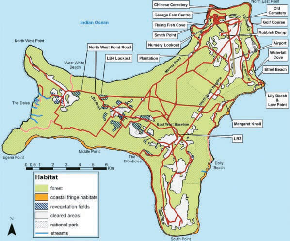 Christmas Insel Karte - Christmas Insel