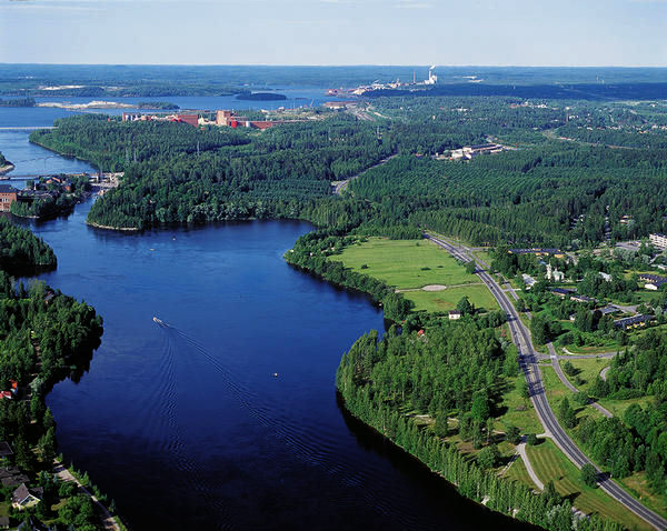 Imatra Karte - Finnland
