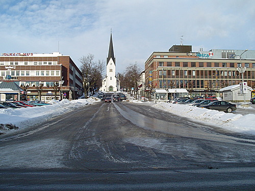 Hamar Karte - Norwegen