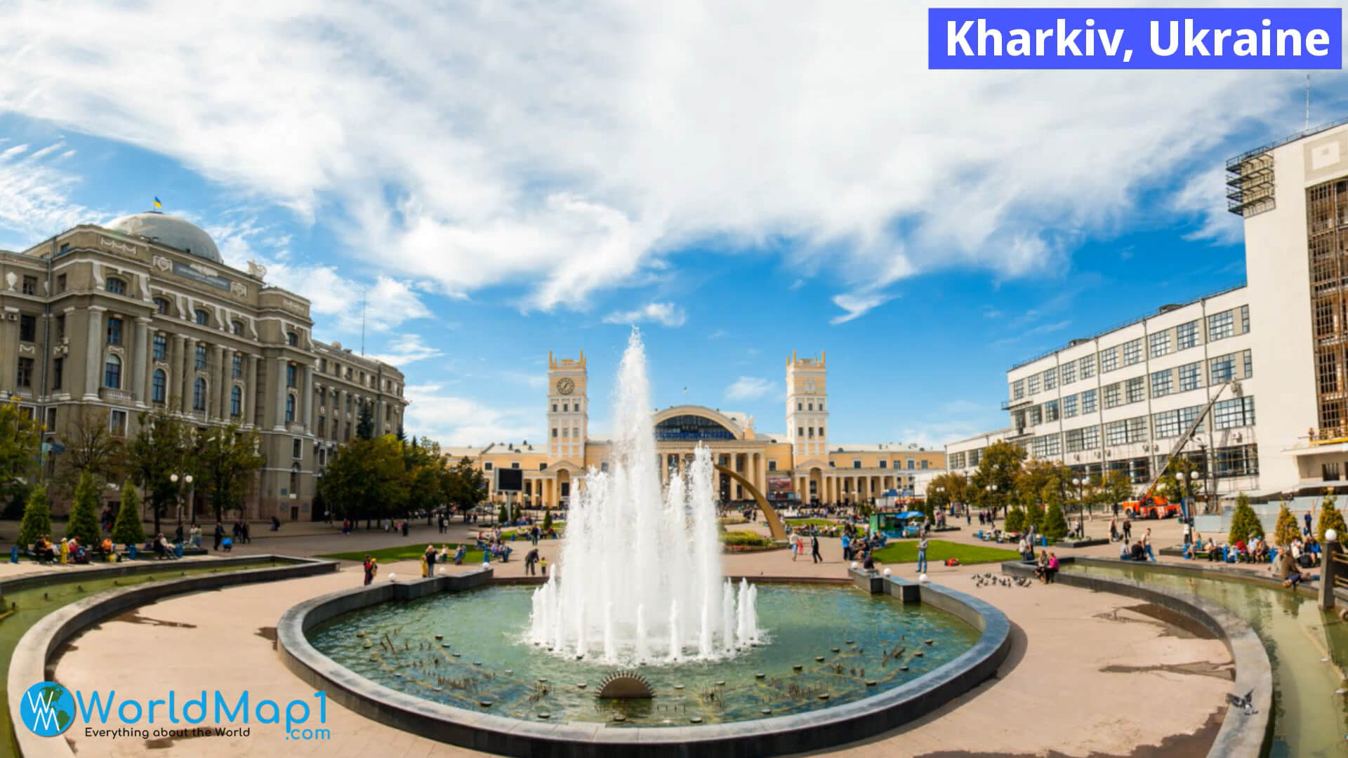 Kharkiv Karte - Ukraine