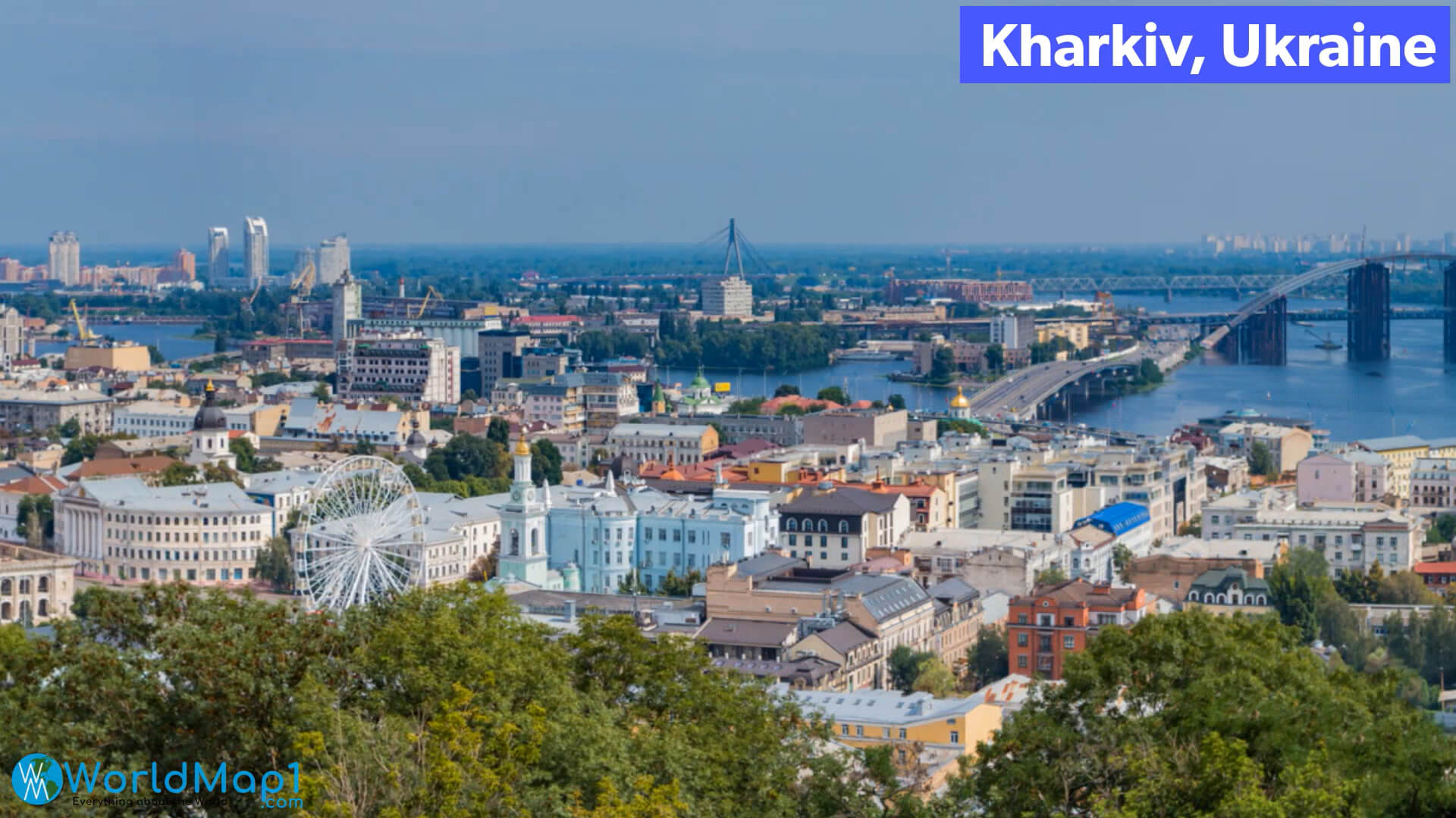 Kharkiv Karte - Ukraine