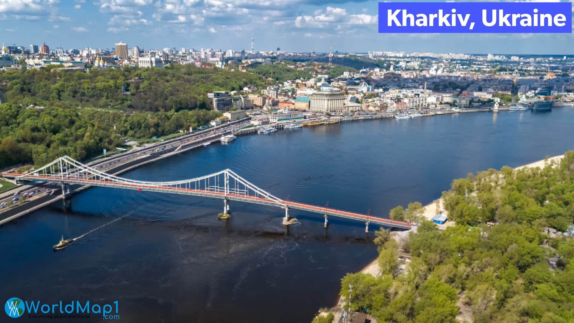 Kharkiv Karte - Ukraine